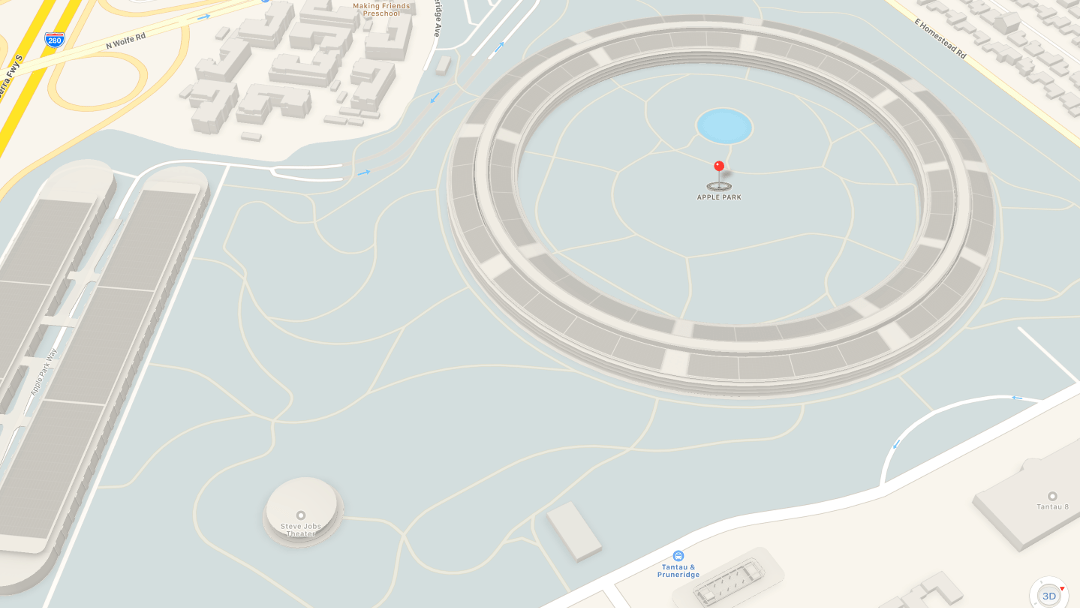 Ya puedes visitar el nuevo campus de Apple con la app de Mapas en iOS ...