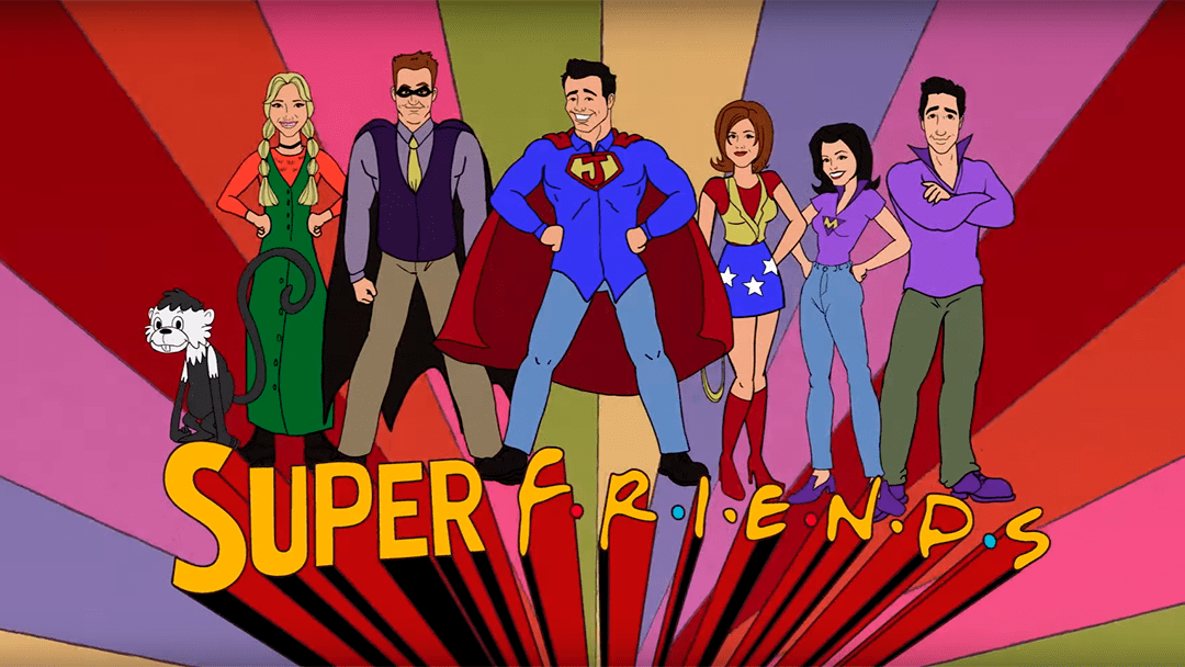 Super Friends, el mashup definitivo entre Friends y la Liga de la ...