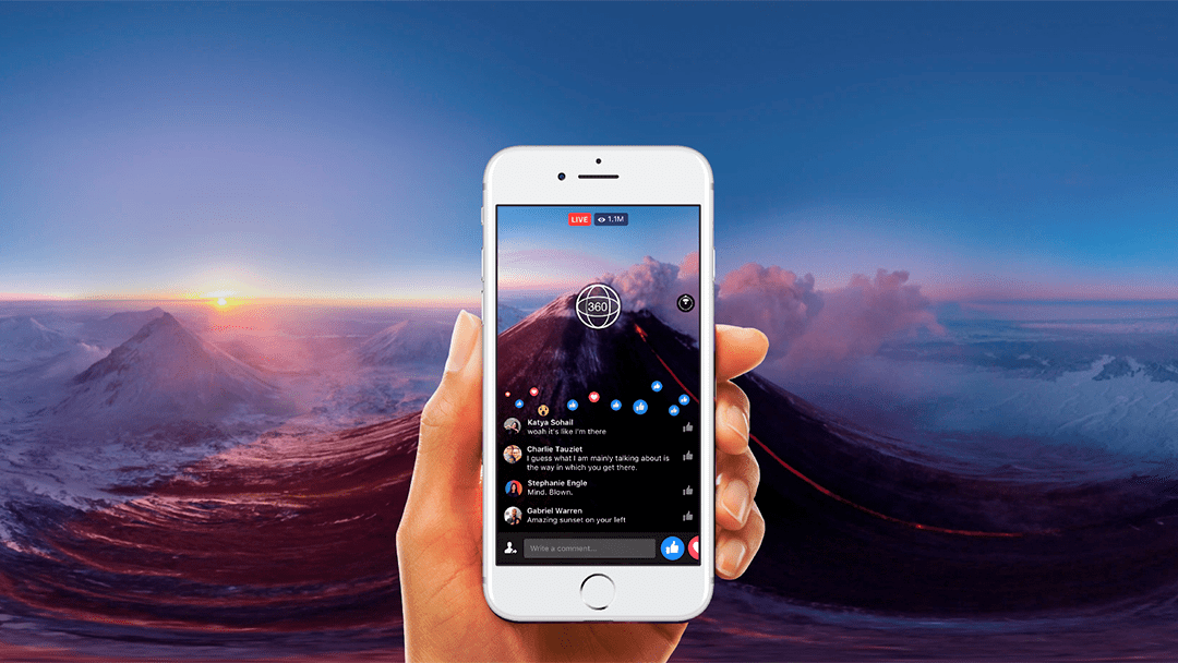 Facebook Live ya permite grabar videos 4K en 360 grados | Código Espagueti