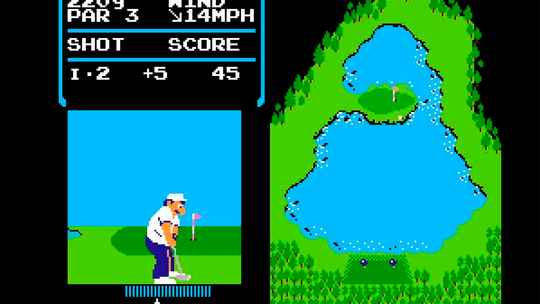 Sí, NES Golf está ocultó en todos los Nintendo Switch, y alguien ...