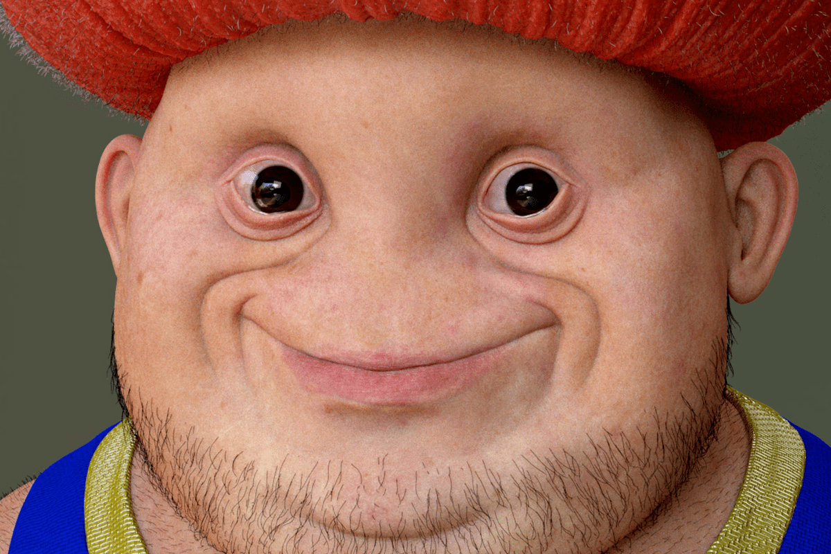 Esta ilustración realista de Toad de Super Mario te quitará el sueño ...