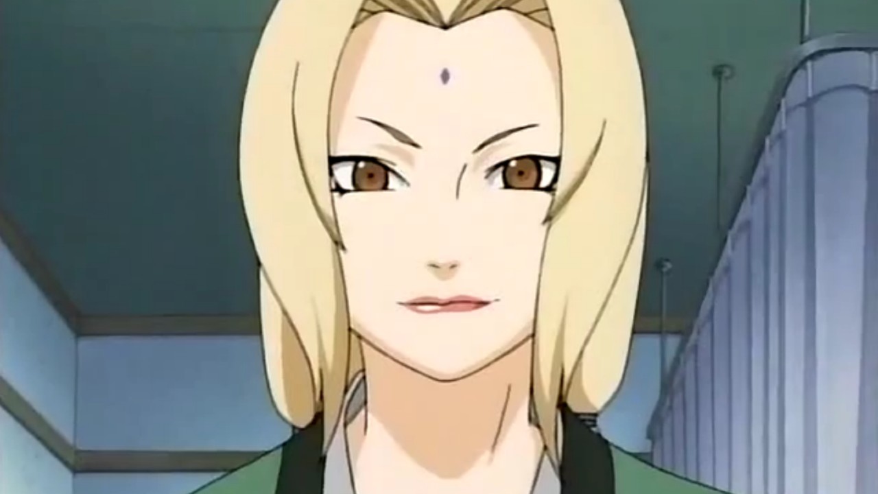Naruto: Lady Tsunade es representada por una chica a través de un gran ...