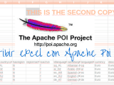 Java Escribir Excel Con Apache Poi Java Api