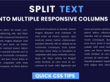 How To Split Text Into Two Columns In Canva Templates Sample Printables