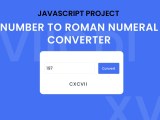 Number To Roman Converter Coding Artist
