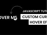 Custom Mouse Hover Effect With Javascript Coding Artist