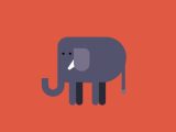 Elephant Css Art Coding Artist