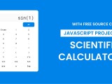 Scientific Calculator Javascript Project Coding Artist