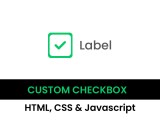 Custom Checkbox With Html Css Coding Artist