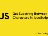 Get The Substring Between Two Characters In Javascript