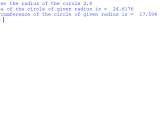 Area And Circumference Of Circle In Python Coding Blogs