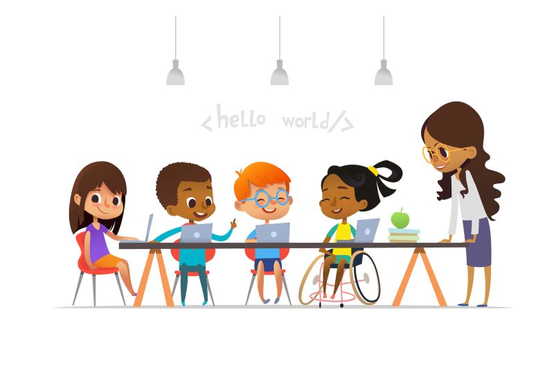 Best Coding Class In Penang Coding Class Penang Code Genius - Sunset Illustration Collection - Mobile Quality