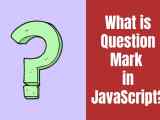 What Is Question Mark In Javascript Coding Crunch