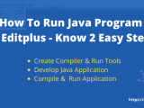 How To Run Java Program In Editplus Know 2 Easy Steps