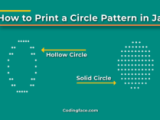 How To Print A Circle Pattern In Java Best 2 Ways
