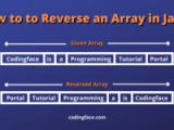 5 Best Ways To Reverse An Array In Java Codingface
