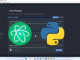How To Setup Atom Editor For Python On Windows 11 Coding Lap