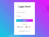 Animated Login Form Using Html Css Javascript