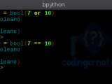 Bool Python