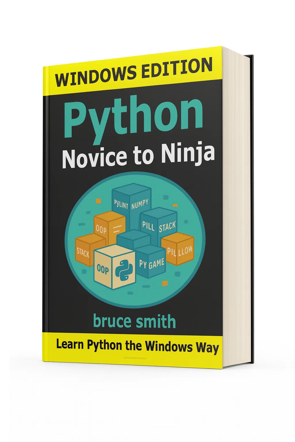 Python Novice To Ninja Windows Edition Paperback The Coding Press