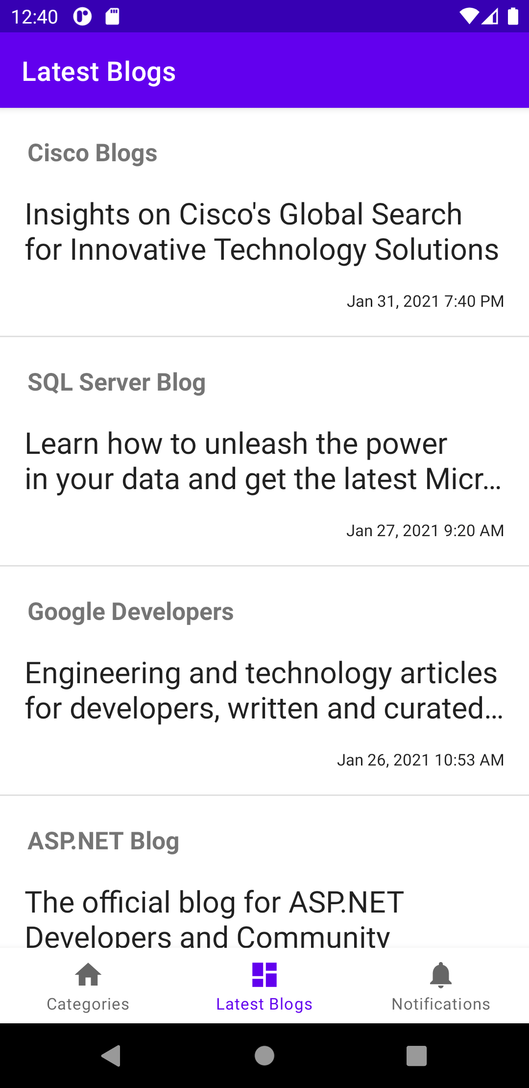 android-latest-blogs - Coding Sonata