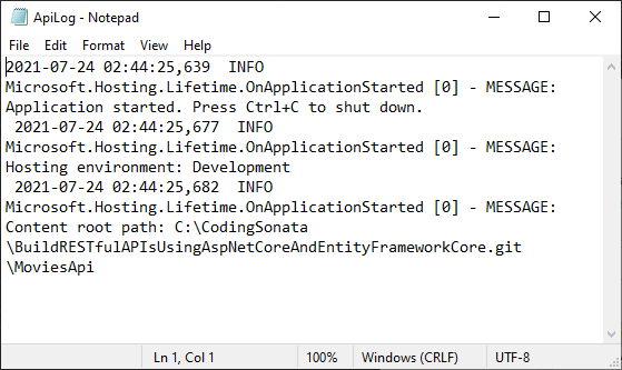 Exception Handling and Logging in ASP.NET Core Web API