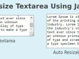 Link Auto Resize Textarea