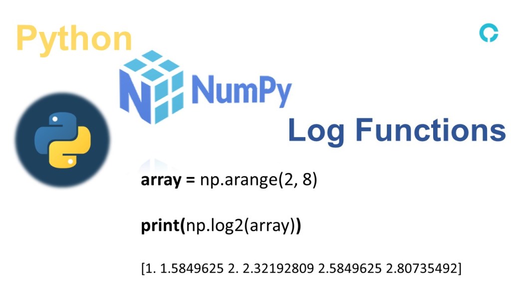 Introduction to NumPy Log Functions in Python - codingstreets
