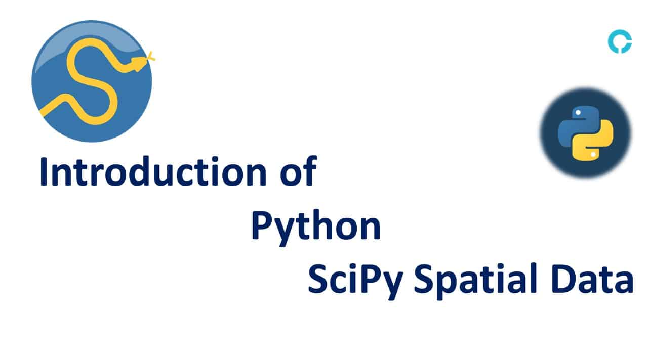 Introduction to Python SciPy Spatial Data - codingstreets