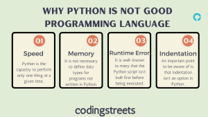 Ten Reasons Why Python Is Not A Good Programming Language - codingstreets