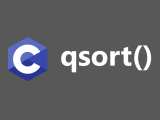 C Library Function Qsort Codingtute