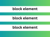 Inline Vs Block Element In Html Coding With Kaushal Programming