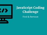 Javascript Coding Challenge Burglary Series 23 Find And Remove