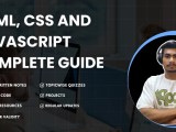 Html Css And Javascript Complete Guide Codingwithyash
