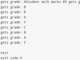Java Program To Calculate Student Grades
