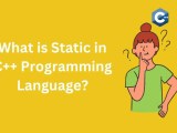 What Is Static Function In C With Examples And Code