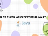 How To Throw An Exception In Java