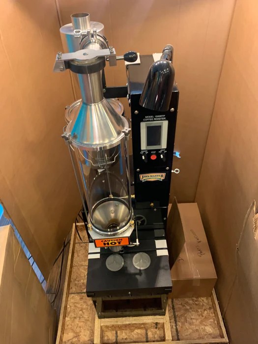 2 25k Java Master 1500 Air Roaster Never Used Coffeetec