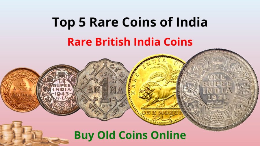 Top 5 Rare Coins of India - Coinbazzar.com