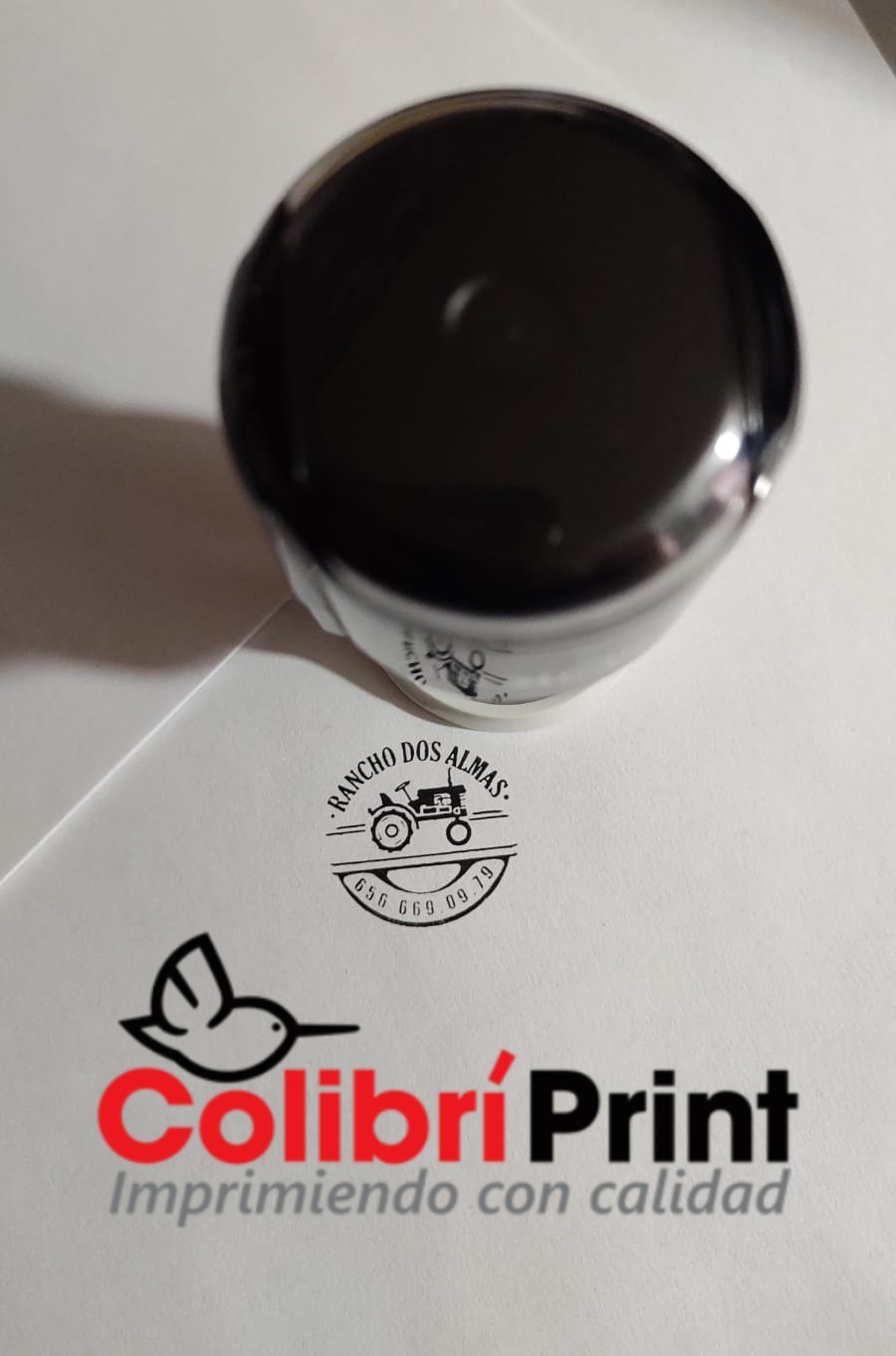Sello redondo 30mm Colop Printer R30 – Colibrí Print México