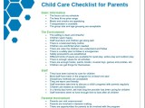 Child Care Checklist Collaborative For Children