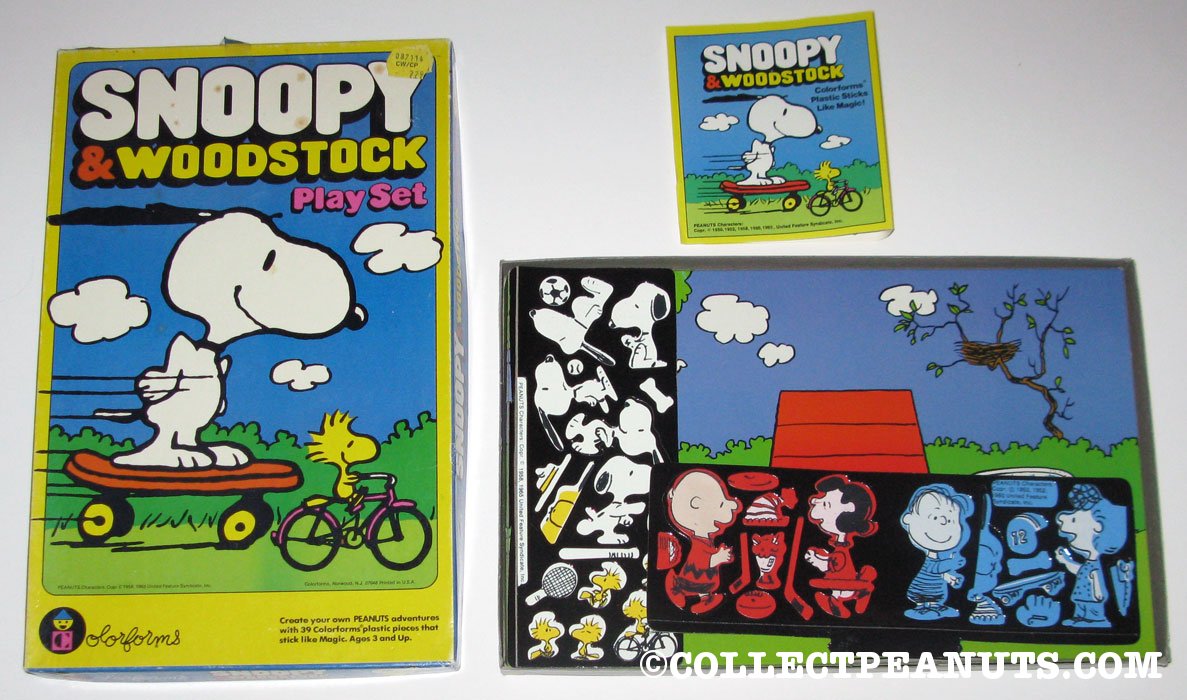 Peanuts Colorforms | CollectPeanuts.com
