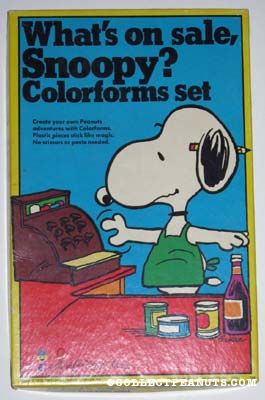 Peanuts Colorforms | CollectPeanuts.com