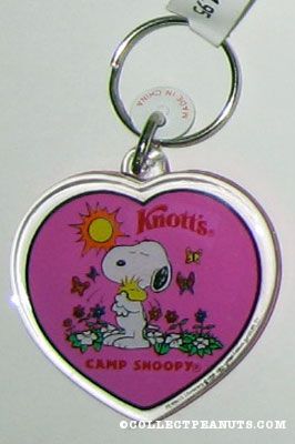 Peanuts Knott's Keychains | CollectPeanuts.com