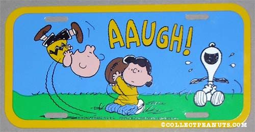 Peanuts License Plates | CollectPeanuts.com