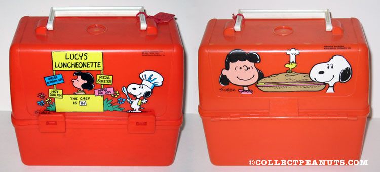 Peanuts Plastic Lunch Boxes | CollectPeanuts.com