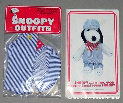 Peanuts Plush Snoopy Outfits | CollectPeanuts.com