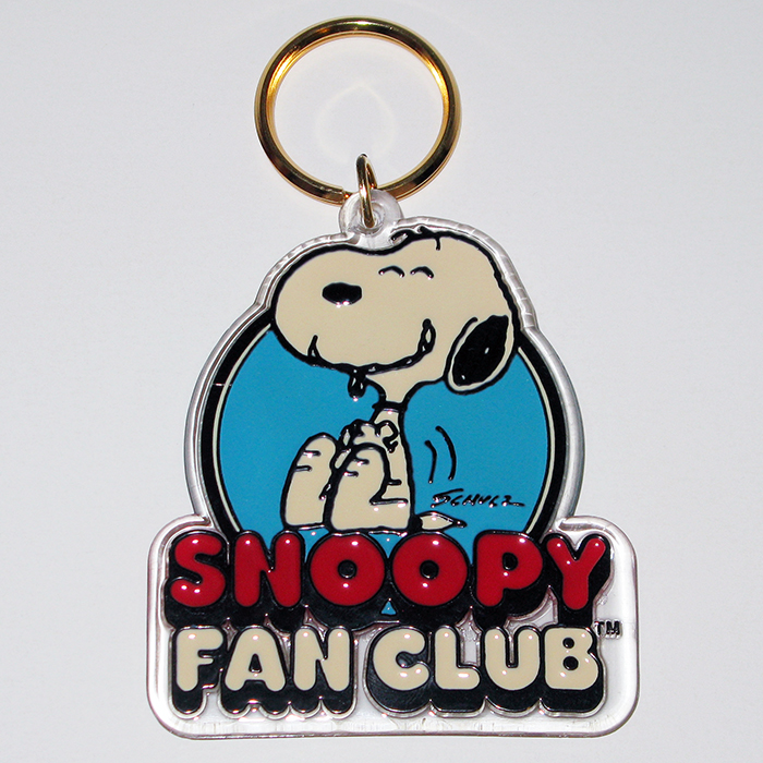 Snoopy Fan Club Keychain - ShopCollectPeanuts.com