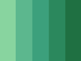 Shades Of Verde Color Palette Colordrop