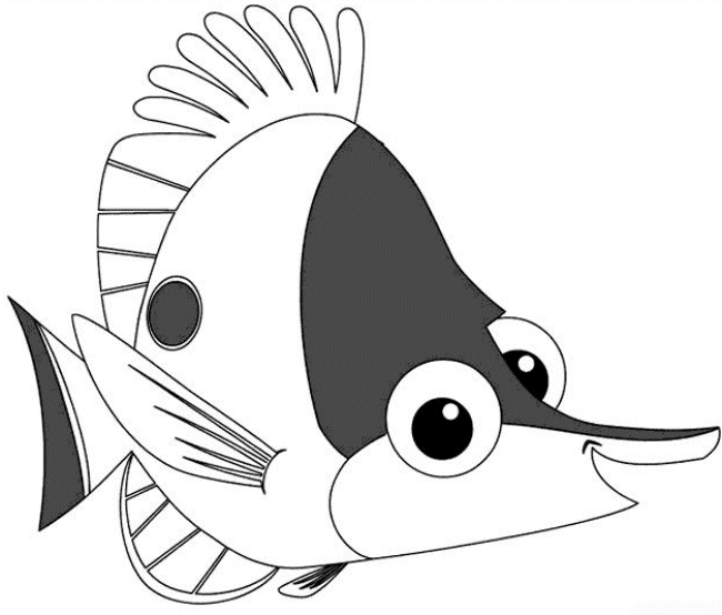 Nemo Coloring Pages - Coloringkids.org
